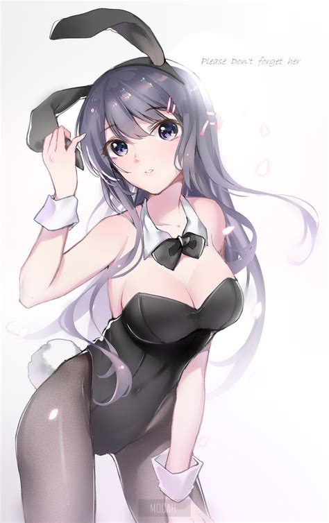 Mai Sakurajima From Seishun Buta Yarou Wa Bunny Girl Senpai No Yume O