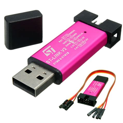 Mini St Link V2 Stlink Emulator Downloader Programming Stm8 Stm32 W