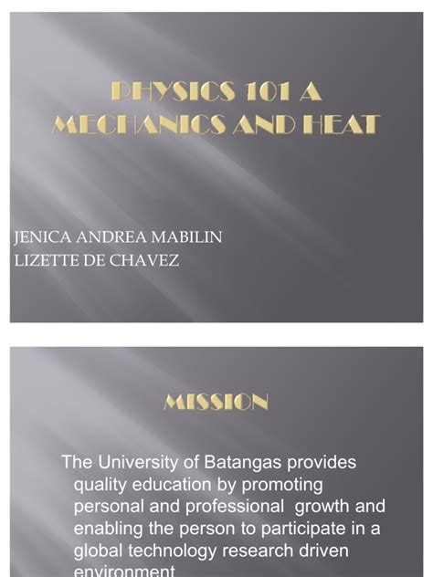 Pdf Physics 101 A Dokumentips