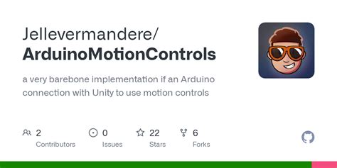 GitHub Jellevermandere ArduinoMotionControls A Very Barebone Implementation If An Arduino