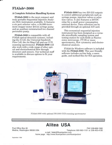 Flow Injection Tutorial