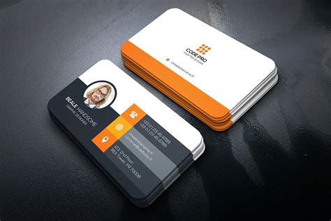 طرح کارت ویزیت شرکتی 🔥کد فایل 121171