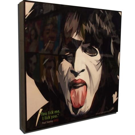 Gene Simmons Pop Art Poster Kiss Band Poster Infamous Inspiration