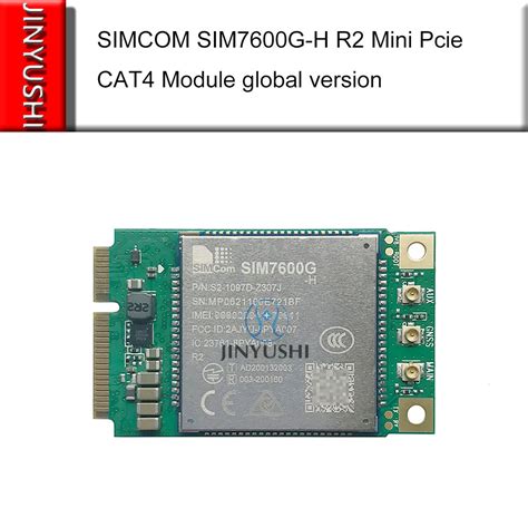 Simcom Sim7600g H R2 Mini Pcie 4g Lte Cat4 Module Global Version Replace Sim7600e H Sim7600sa H