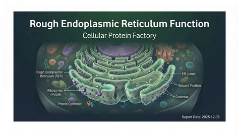 Rough Endoplasmic Reticulum Structure Function