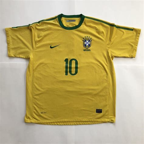 Nike Brazil Neymar Home Kit Size Label Super Worn Depop