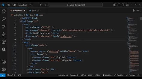 Video Meet Madani On Linkedin Netflixclone Html Css Frontenddevlopment Bharatintern