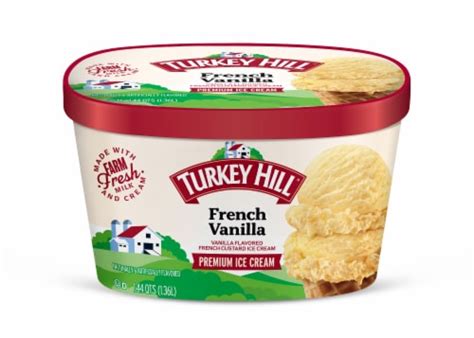 Turkey Hill French Vanilla Ice Cream Tub 46 Oz Harris Teeter