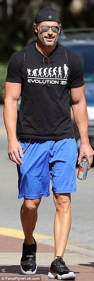 Joe Manganiello Shows Off His Toned Biceps As He Heads To The Gym Joe