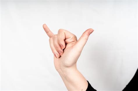 Y Letter Static Hand Gestures For American Sign Language Lettersthe 26 Hand Signs Of The Asl