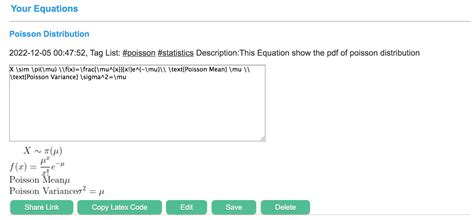 DeepNLP Equation Workspace Manage Edit Share And Display Your Equations