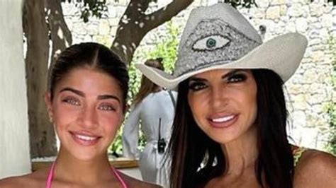 Teresa Giudice 51 And Lookalike Daughter Gia Giudice 22 Show Off