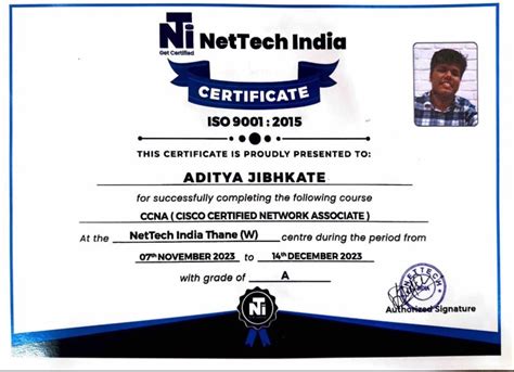 aditya jibhkate on linkedin ccna cisco networking certification