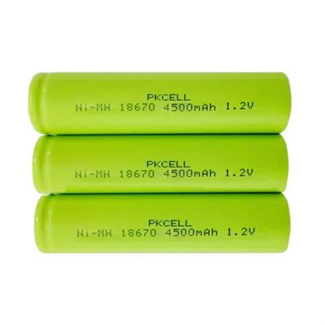 1.2v 4500mah Rechargeable Batteries 18670 18650 18700 Nimh Battery ...