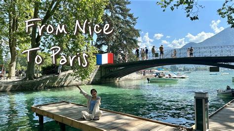 프랑스 남부의 보석은 안시 호수🦢 니스부터 베르동 무스띠에 생트마리 발랑솔 안시 호수 샤모니 파리 파리 디즈니랜드까지 렌터카로 프랑스 남부 로드 투어 여행