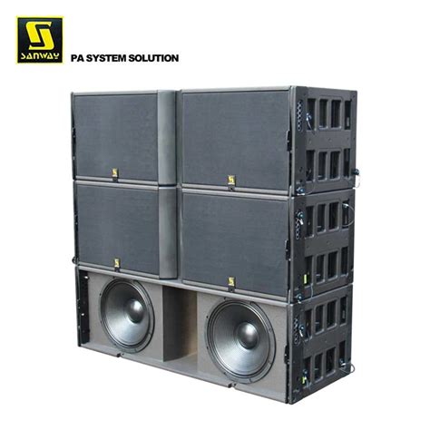 K1 Dual 15 Inch 3 Way Passive Line Array Speaker System For Outdoor Live Show Line Array And