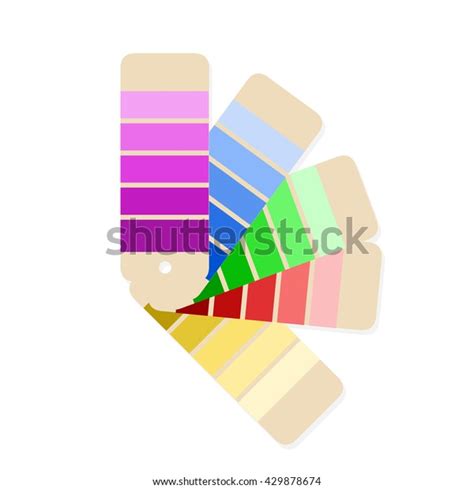 Vektor Stok Color Palette Guide Vector Illustration Color Tanpa Royalti Shutterstock
