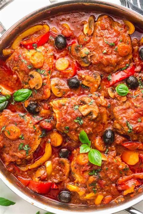 Olive Garden Chicken Cacciatore Recipe At Clayton Cooper Blog