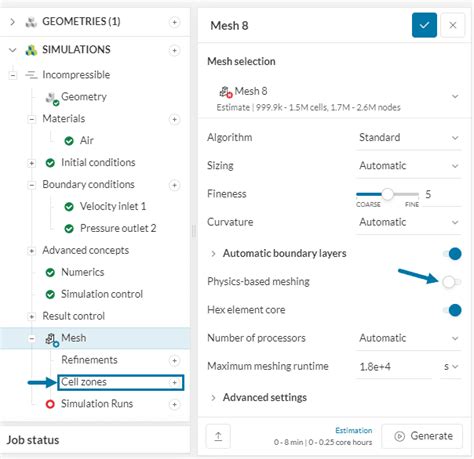 Standard Mesher Meshing For Cae Documentation Simscale