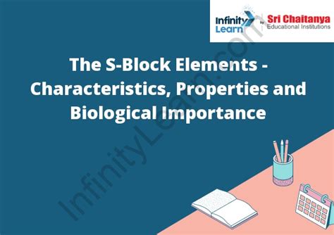 The S Block Elements Characteristics Properties And Biological Importance