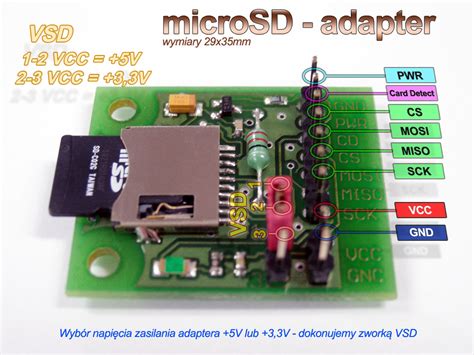 MicroSD Adapter Double Supply V V Forum For Electronics