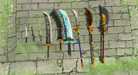 Hyrule Warriors Zant Weapons