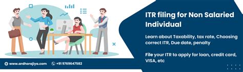 Get ITR Filing For Non Salaried Person Of FY AY