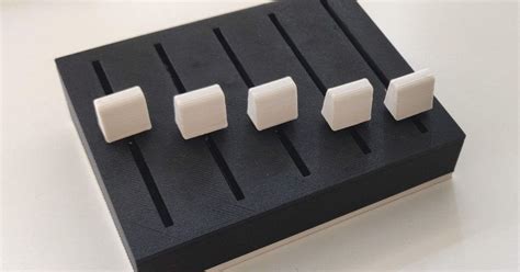 Deej Audio Mixer Fader Enclosure By Nobody3d Download Free Stl