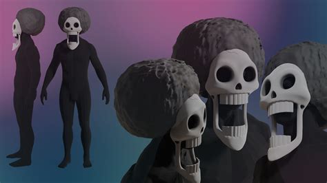 One Piece Brook Soul King Mask Cosplay 3d Model 3d Printable Cgtrader