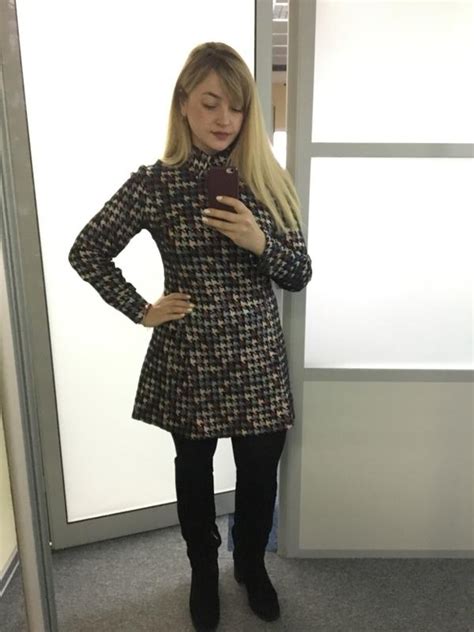 Твідова зимова сукня — ціна 600 грн у каталозі Короткі сукні Купити