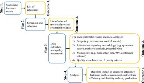 The Four Main Steps Framed In Blue And Corresponding Outcomes In