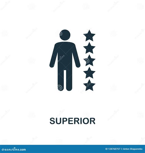 Superior Icon Monochrome Style Design From Business Ethics Icon Collection Ui And Ux Pixel