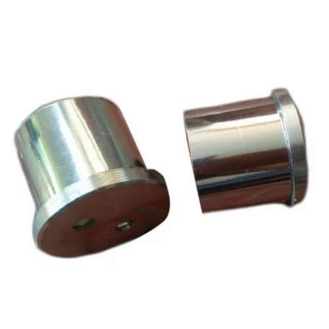 Silver Stainless Steel Concealed Socket For Curtain Bracket Shape