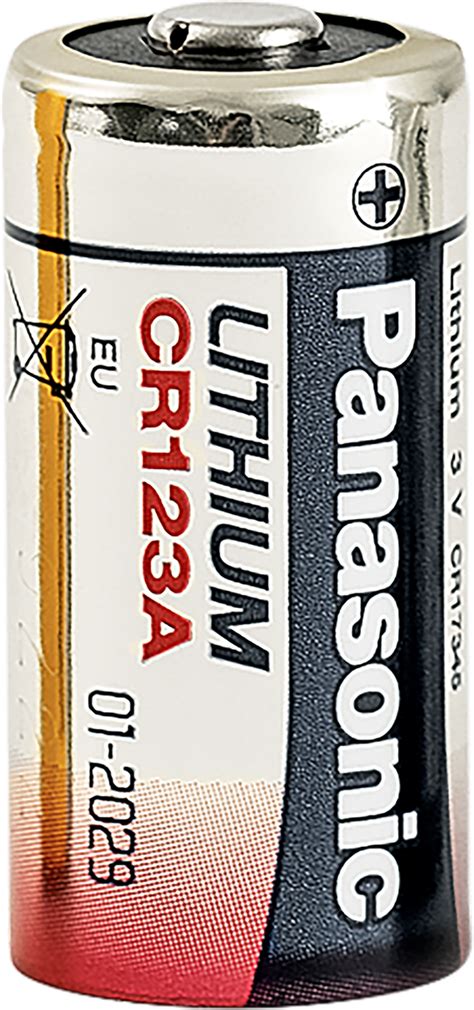 Batteri 3v Litium Cr123a Panasonic