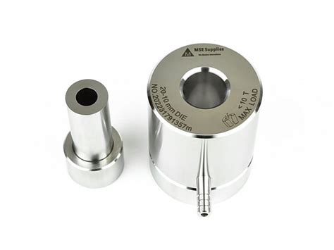 Mse Pro Ring Shaped Dry Pellet Pressing Die Set Mse Supplies Llc