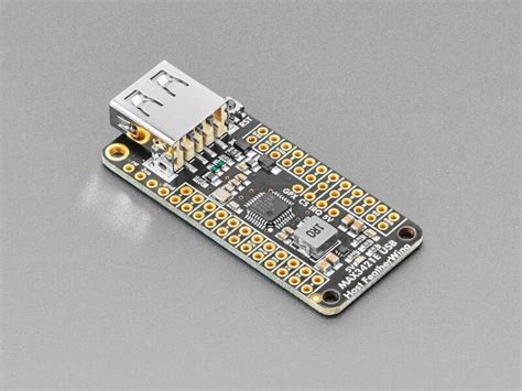 Overview Adafruit USB Host FeatherWing With MAX3421E Adafruit