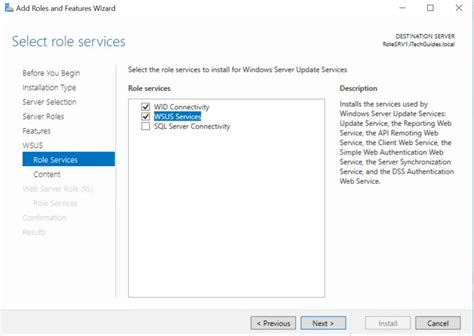 WSUS Windows Server Installation And Configuration