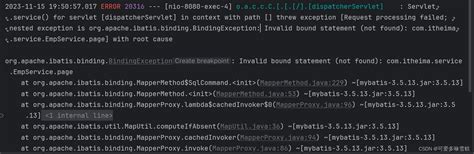 500报错解决了 itheima service empservice 中的 selectbypage i CSDN博客