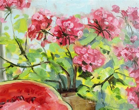 Натюрморт з кавуном «violity Antiques