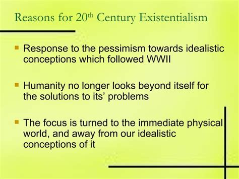 Basic Existentialism Ppt