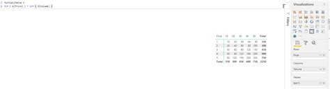 solved matrix total row problem microsoft fabric community