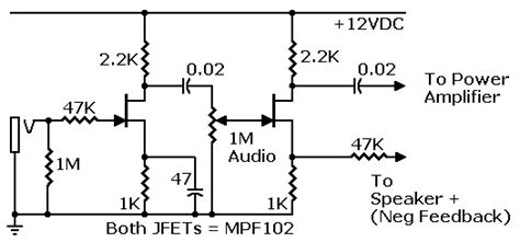 Jfet Audio Preamp Schematic
