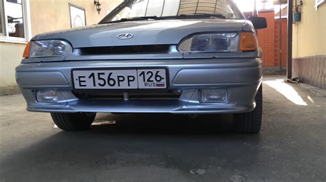 Губа от приоры на ваз 2114 — Lada 2114, 1,5 л, 2002 года | тюнинг | DRIVE2