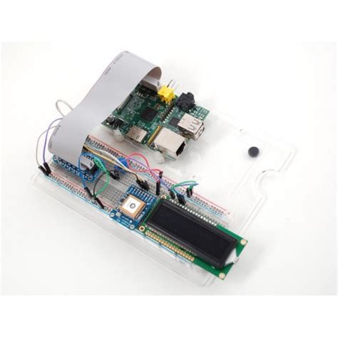 Adafruit Pi Dish For Raspberry Pi Includes Breadboard