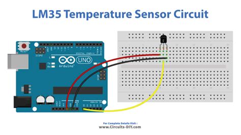 Lm35 Temperature Sensor Arduino Tutorial
