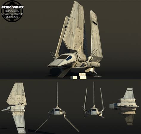 Imperial Lambda Class Shuttle1 By Tmc Deluxe On Deviantart