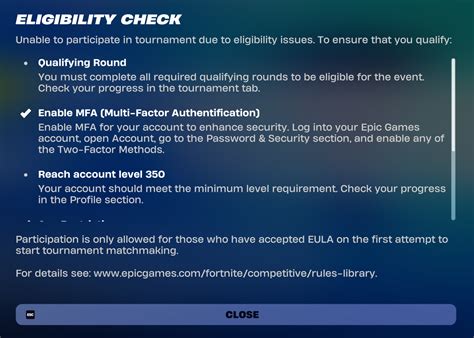 Why Cant I Join A Fortnite Tournament Fortnite Battle Royale Podpora