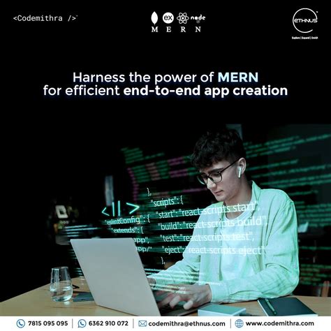 Ethnus On Linkedin Ethnus Codemithra Emergingus Fullstack Mern Mernstack Mernfullstack