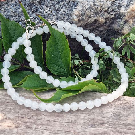 Mėnulio Akmens Vėrinys Pagaminta Rankomis