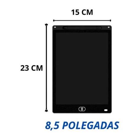 Kit 5 Unidades De Lousa Mágica Tela Lcd 85 Polegadas Infantil De Escrever E Desenhar Shopee